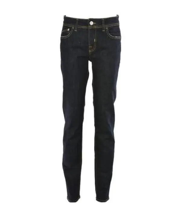 Iceberg Slim Fit Jeans With Button And Zip Closure
