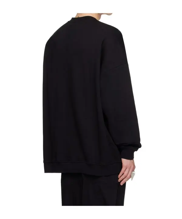 Rick Owens Printed Logo Crewneck Sweatshirt