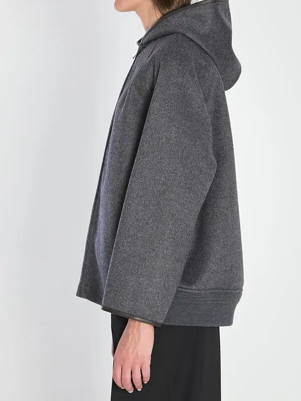 Bottega Veneta Double Face Hooded Blouson