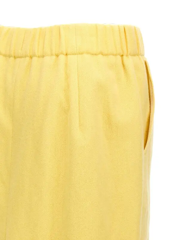 Dries Van Noten Safya Elasticated Waist Skirt - Yellow
