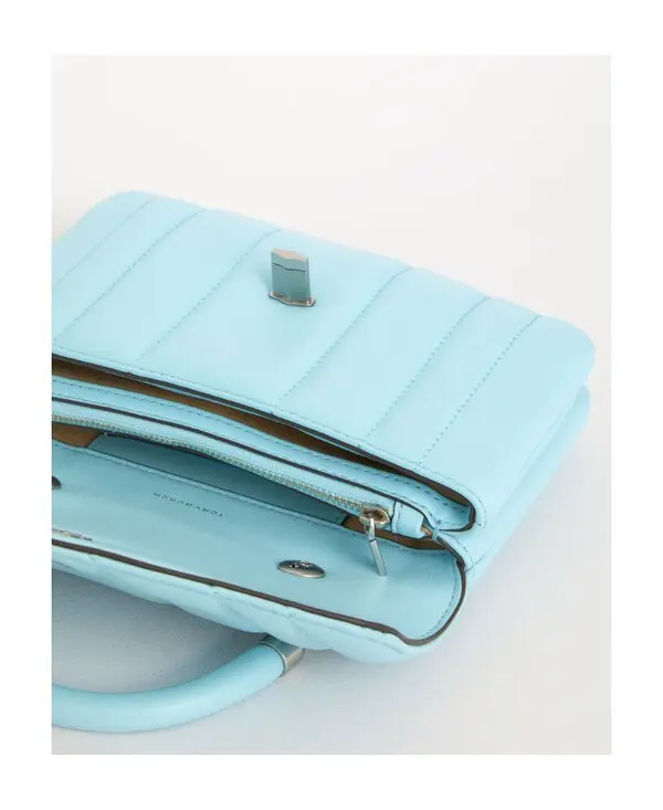 Tory Burch Kira Mini Top Handle Bag - Blue