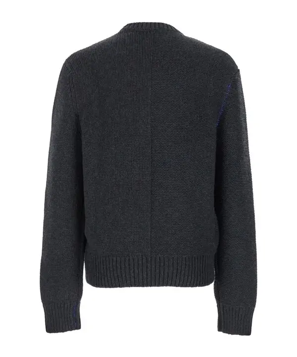 Burberry Ekd Intarsia-knit Crewneck Jumper