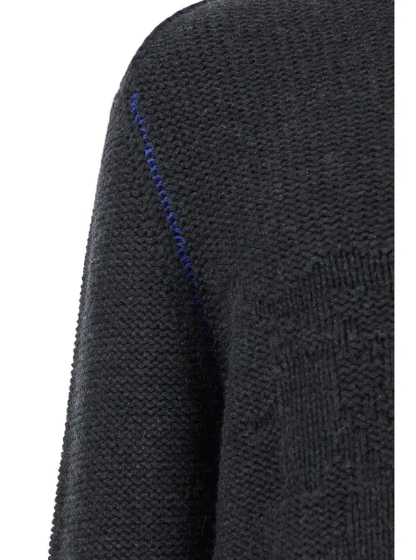 Burberry Ekd Intarsia-knit Crewneck Jumper