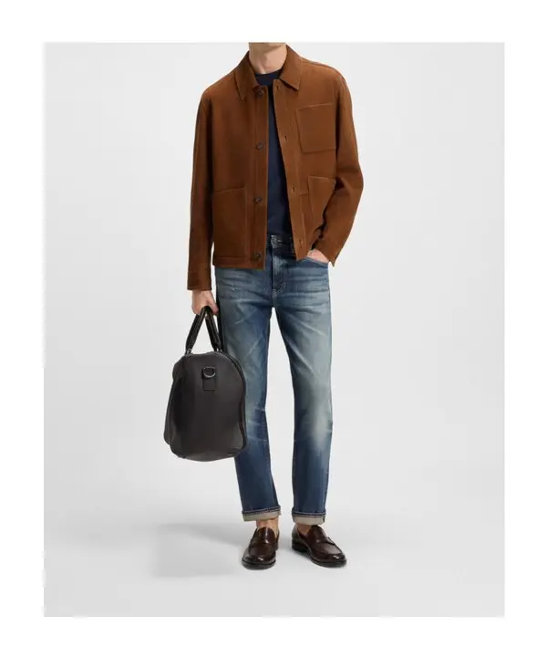 Hugo Boss Washed Flared Jeans