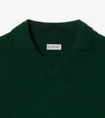 Burberry Wool Polo Shirt