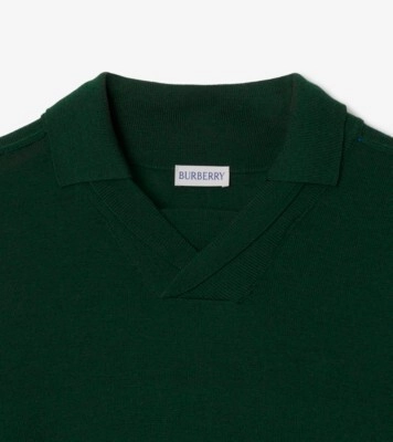 Burberry Wool Polo Shirt
