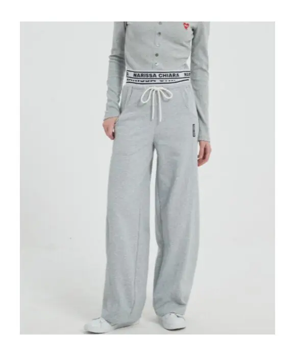 Marissa Chiara Drawstring Wide Leg Sweatpants