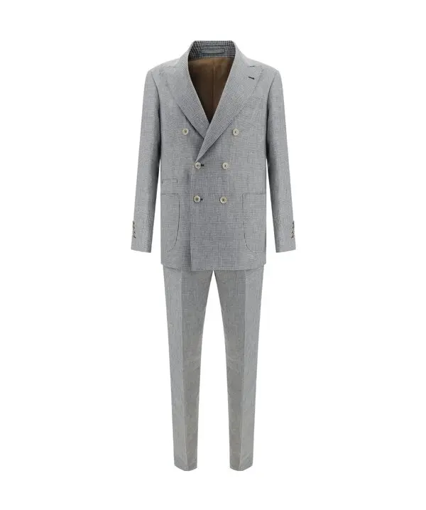 Brunello Cucinelli Double Breasted Two-piece Suit
