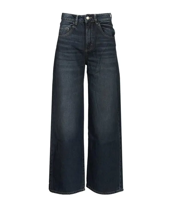 ICON DENIM LOS ANGELES Poppy Relaxed-fit Jeans - Black