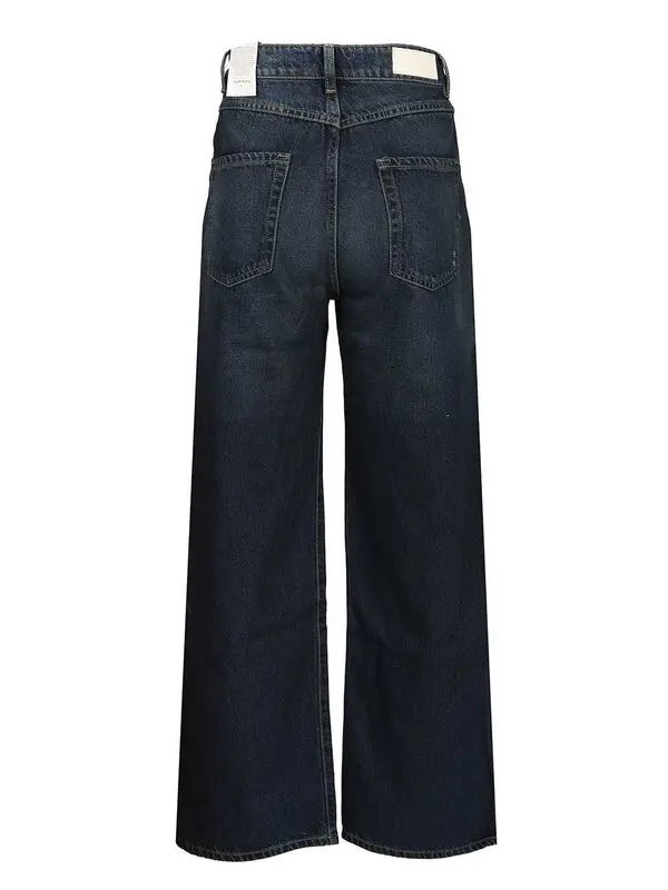 ICON DENIM LOS ANGELES Poppy Relaxed-fit Jeans - Black