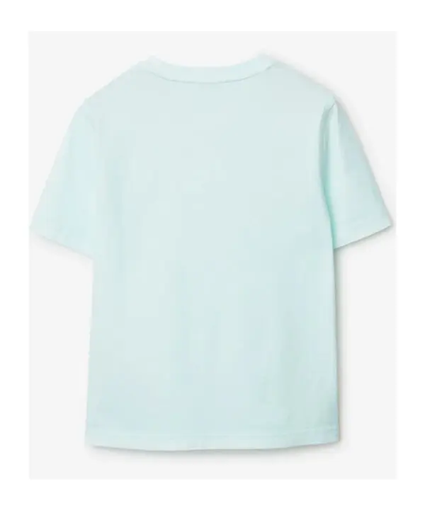 Burberry Embroidered Cotton T-shirt