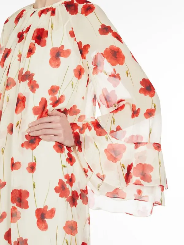 Max Mara Zoraide All-over Floral Printed Dress