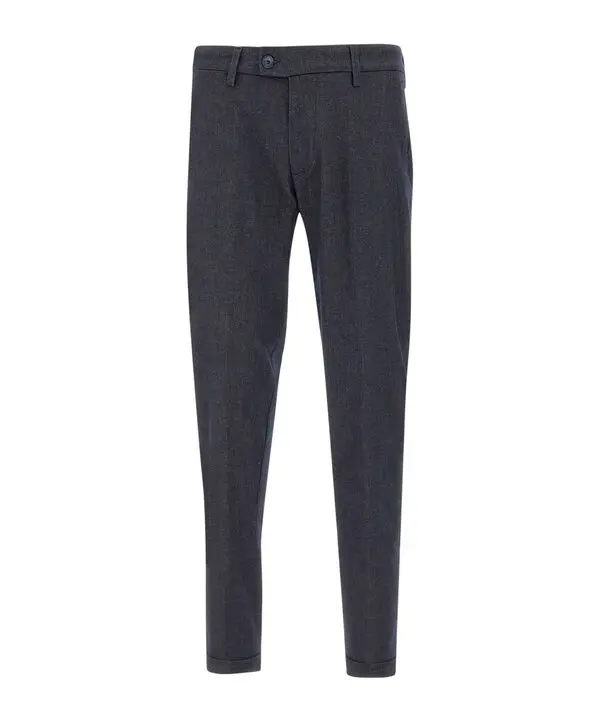 RE-HASH Mucha10 Turn-up Trousers By - Black