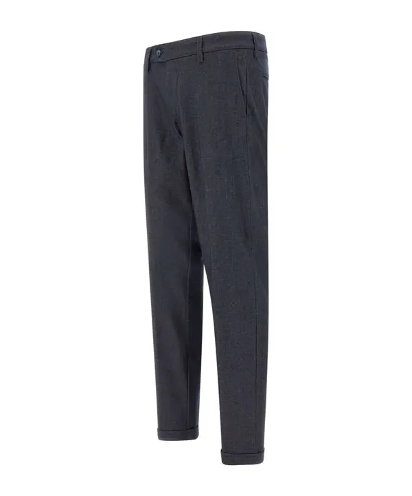 RE-HASH Mucha10 Turn-up Trousers By - Black