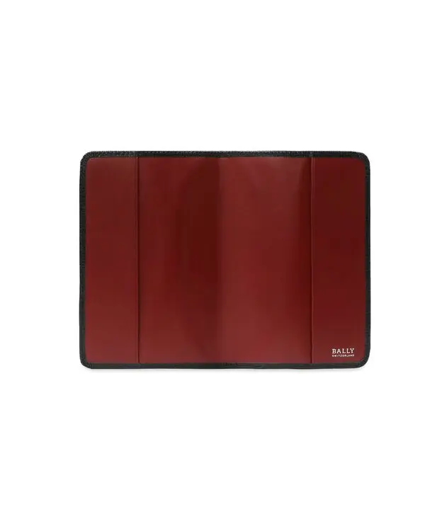 Bally Logo Details Wallet - Black