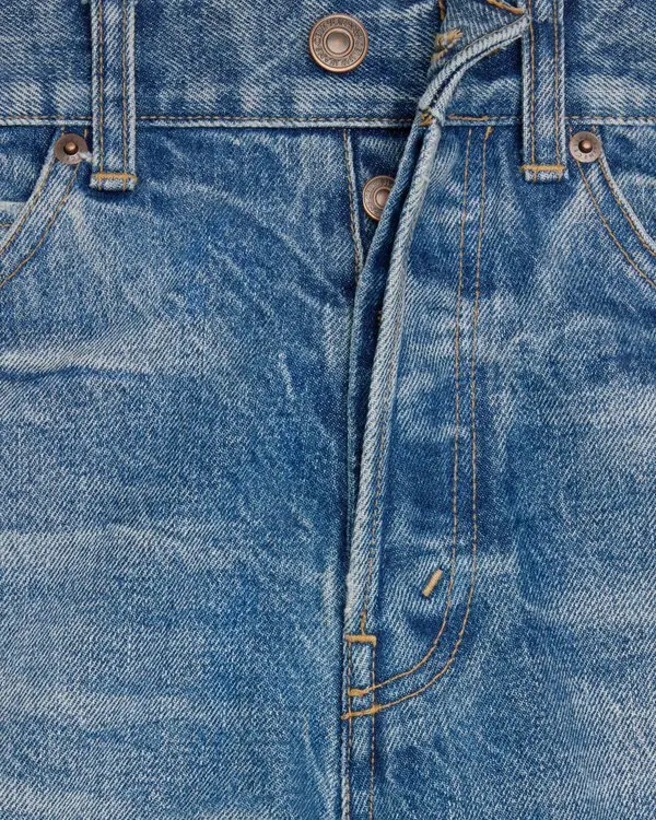 Celine Kurt Jeans In Cotton Denim