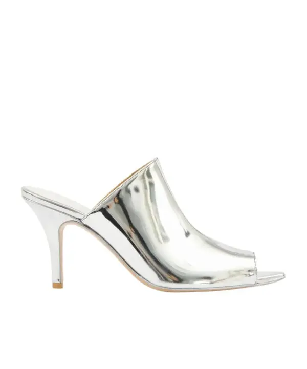 MAISON MARGIELA Metallic-effect Stiletto Mules