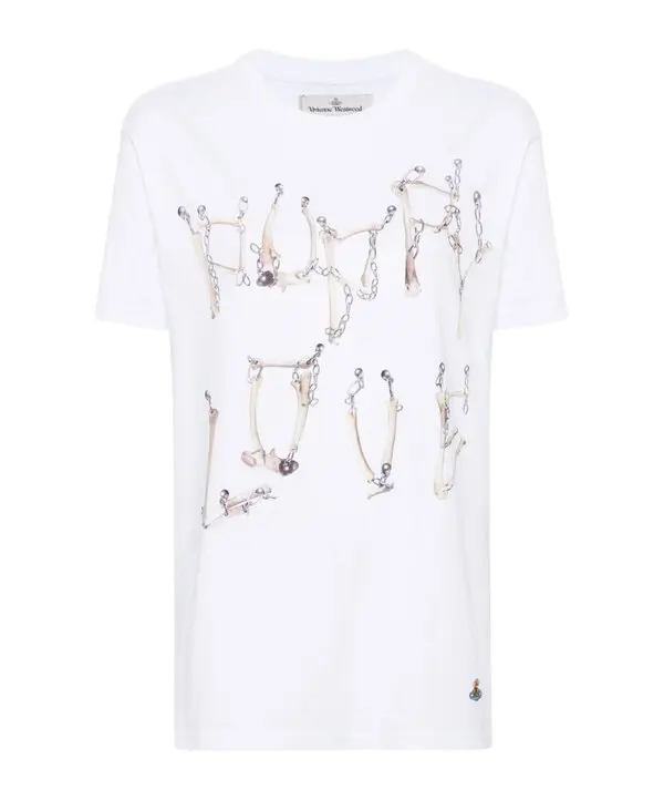VIVIENNE WESTWOOD Graphic Print T-shirt - White