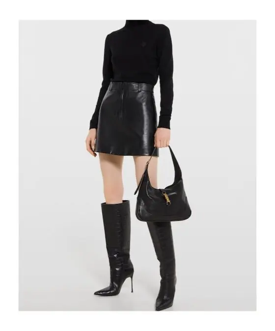 Gucci Jackie 1961 Medium Shoulder Bag - Black