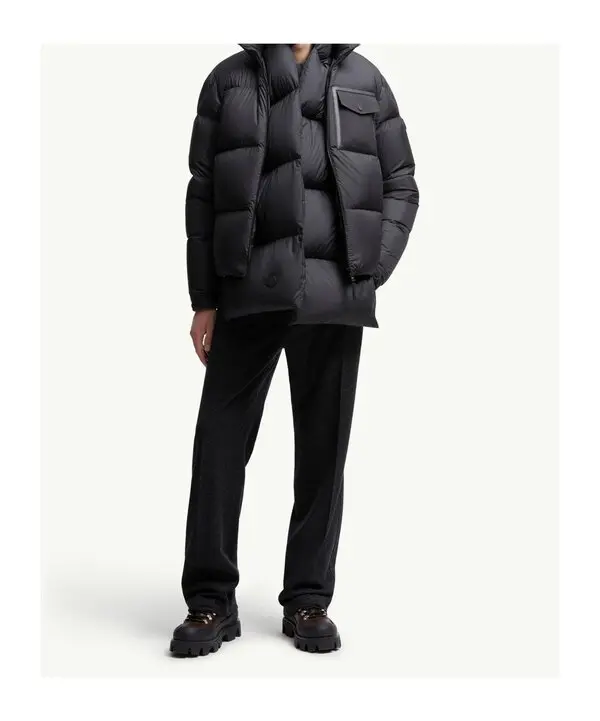 Moncler Chinon Quilted Down Puffer Jacket - Black