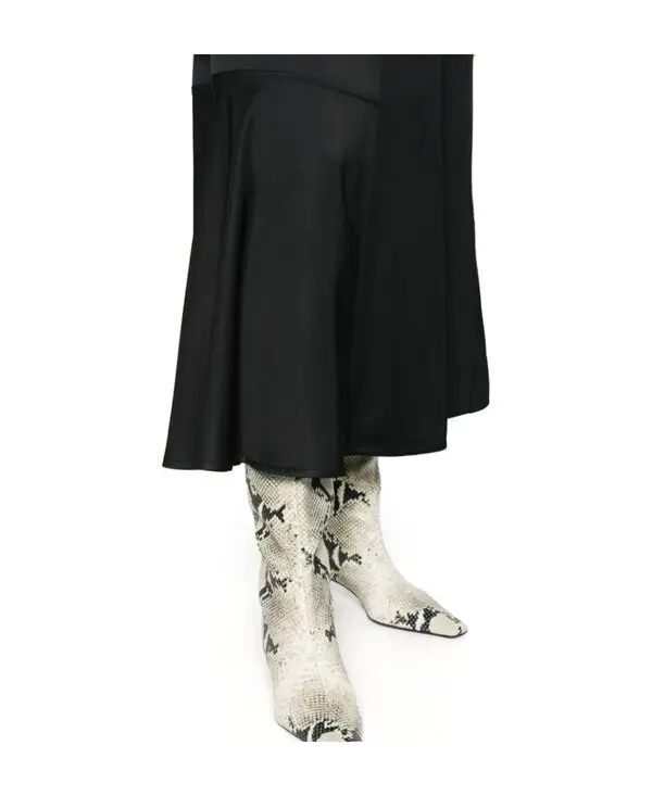 JIL SANDER High-waist Panelled Midi Skirt