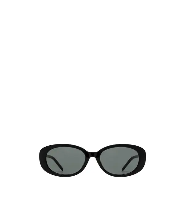 Gucci Oval Frame Sunglasses - Black