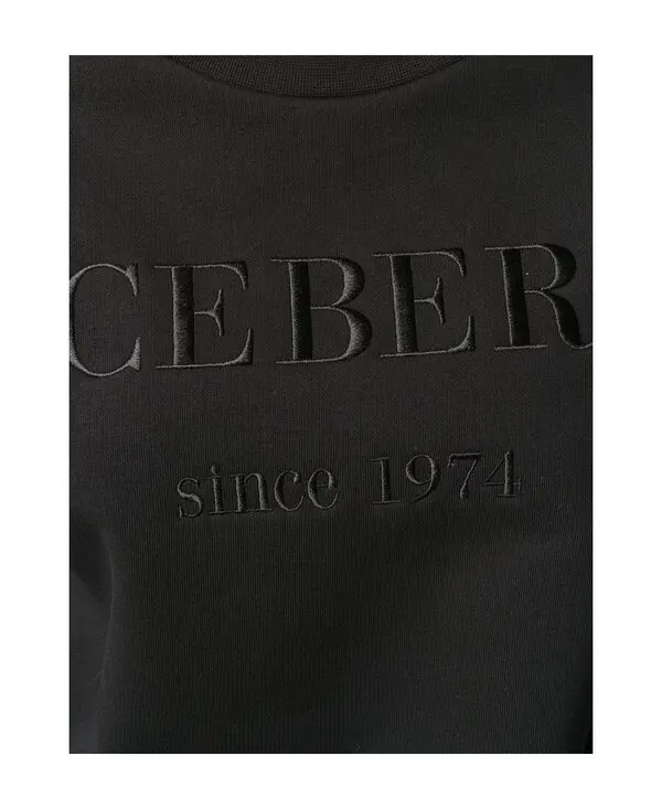 Iceberg Logo Embroidered Sweatshirt