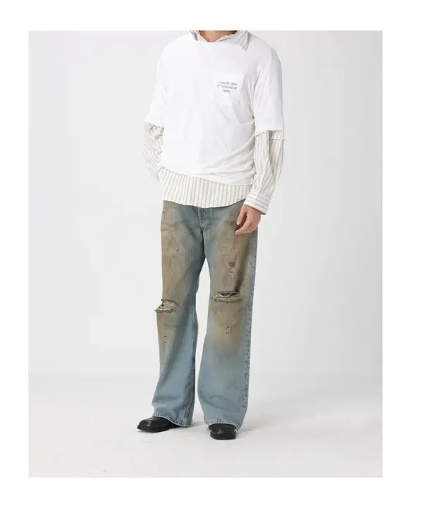 Acne Studios Logo Printed Crewneck T-shirt