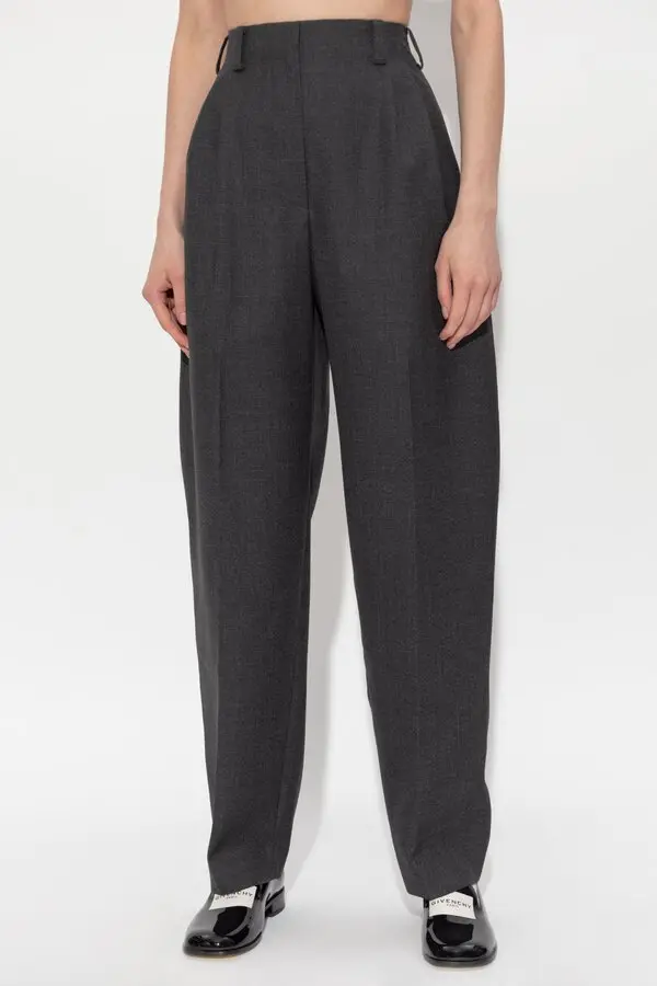Givenchy Pleated Tailored Trousers - Grey
