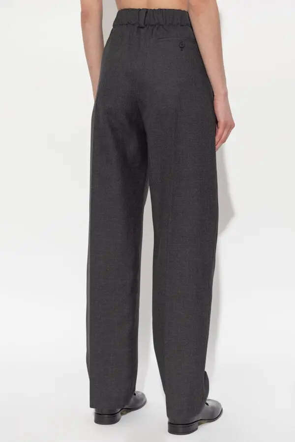 Givenchy Pleated Tailored Trousers - Grey