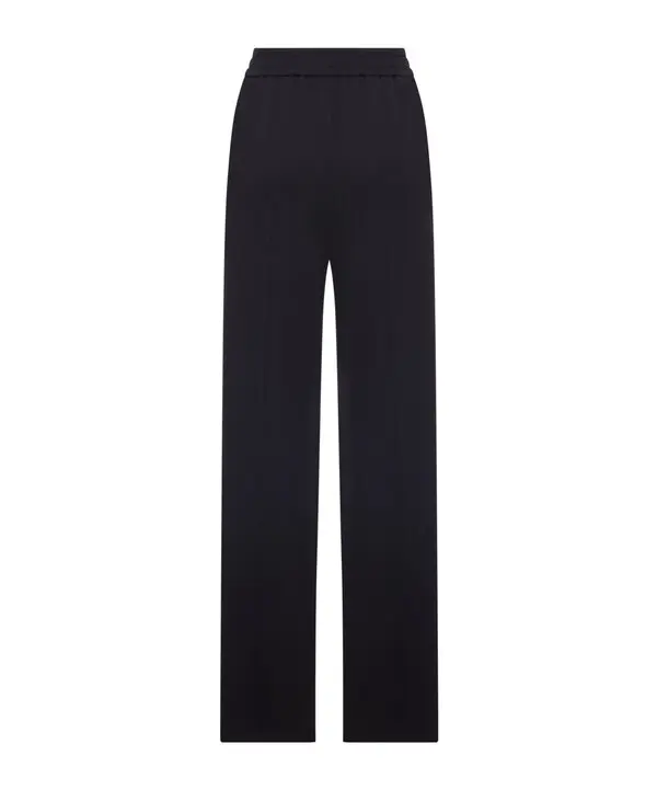 Celine Elastic Waist Straight Leg Casual Pants