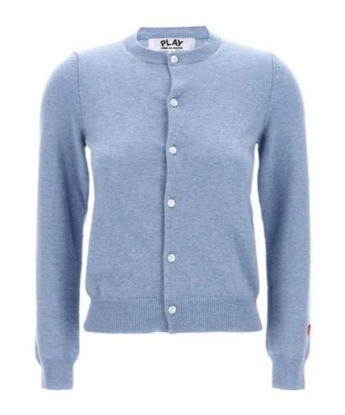 Play Comme Des Garcon Cardigan With Heart Detail - No