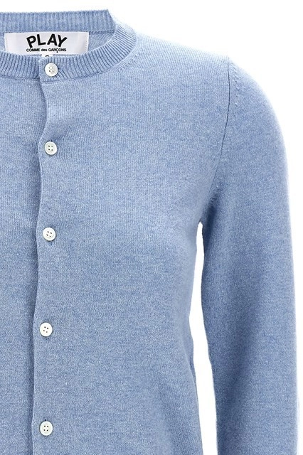 Play Comme Des Garcon Cardigan With Heart Detail - No