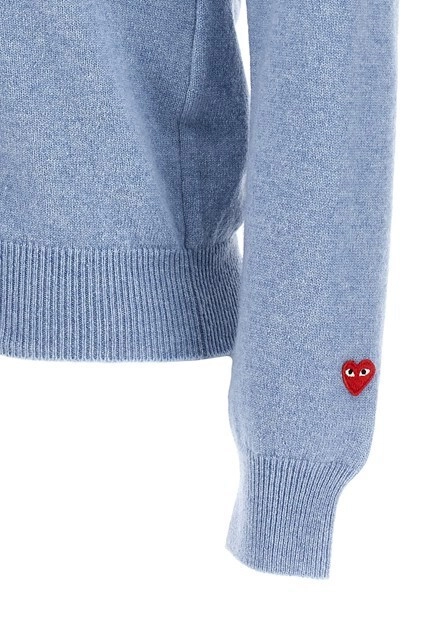 Play Comme Des Garcon Cardigan With Heart Detail - No