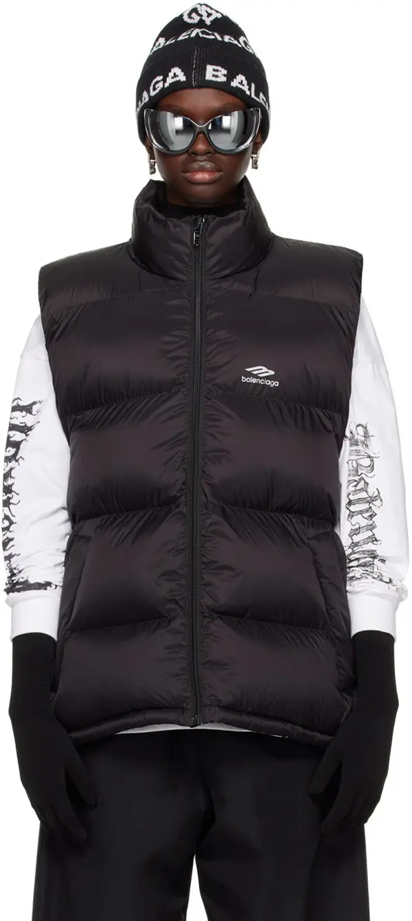 Balenciaga 3b Sports Icon Puffer Vest
