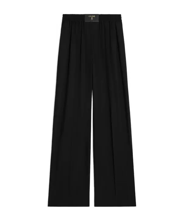 Celine Light Wool Cloth Relaxed Fit Trousers