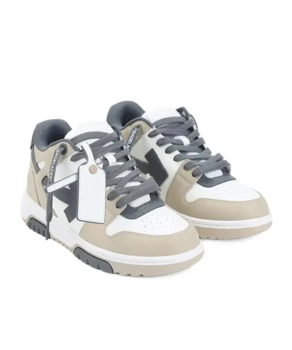 Off-White Out Of Office Lace-up Sneakers - Nude