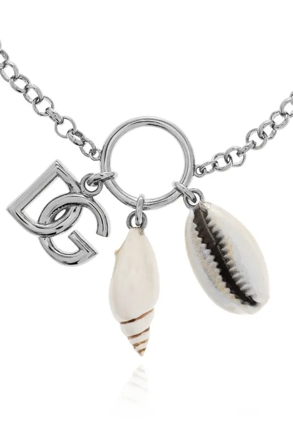 Dolce & Gabbana Chain Charm Bracelet With Lobster Clasp