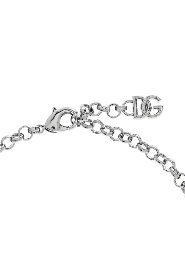 Dolce & Gabbana Chain Charm Bracelet With Lobster Clasp