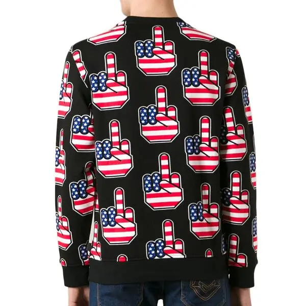 Moschino Printed Long-sleeved Sweater