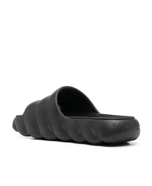 Moncler Quilted Logo Sliders