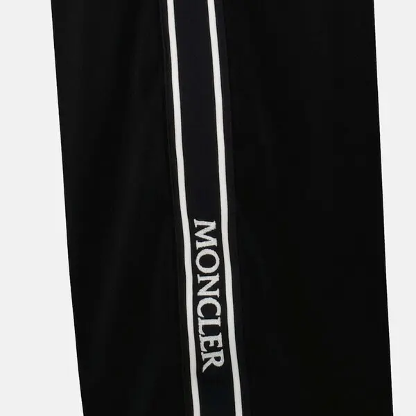 Moncler Logo Detailed Track Pants - Black