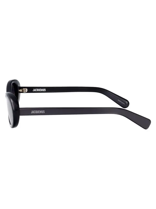 Jacquemus Oval Frame Sunglasses - Gray