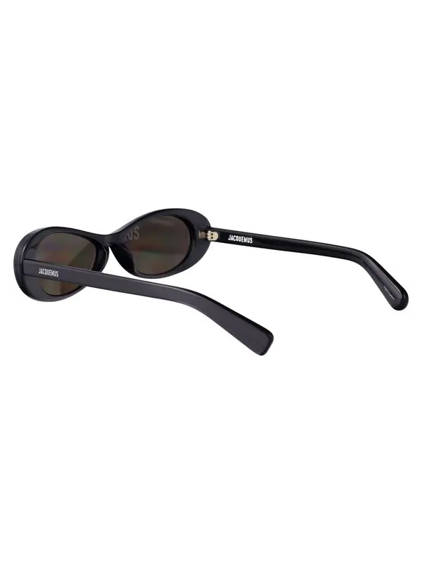 Jacquemus Oval Frame Sunglasses - Gray