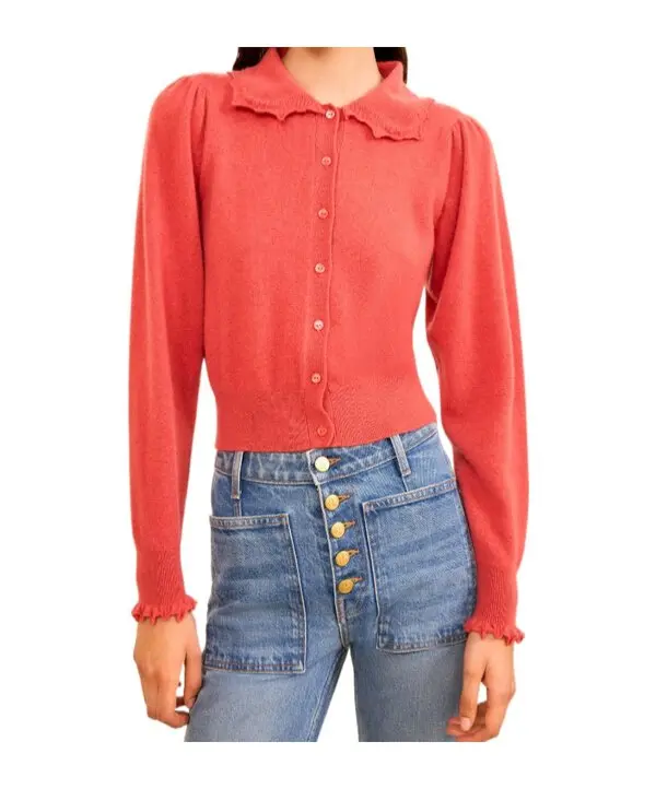 Ulla Johnson Kalila Collared Cardigan - Multicolor