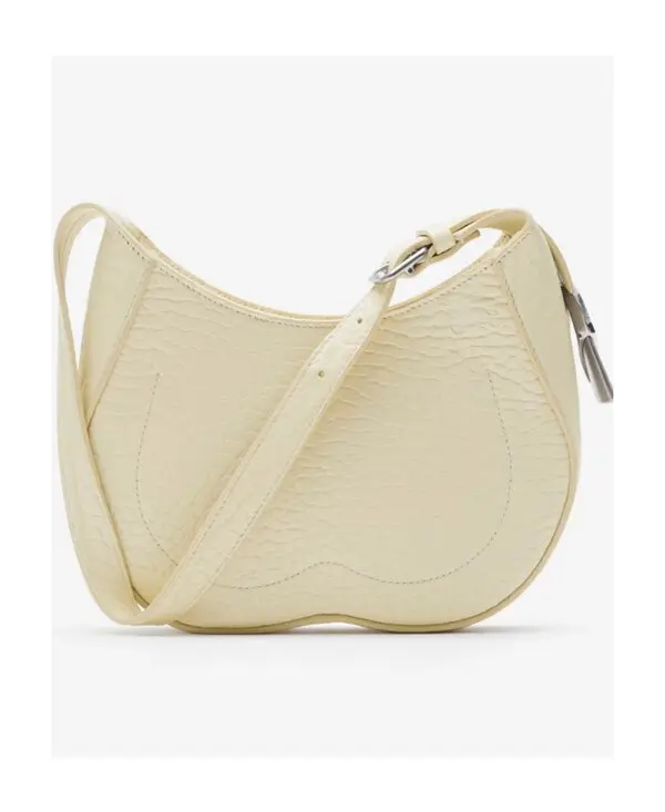 Burberry Small Chess Zipped Shoulder Bag - Pearly