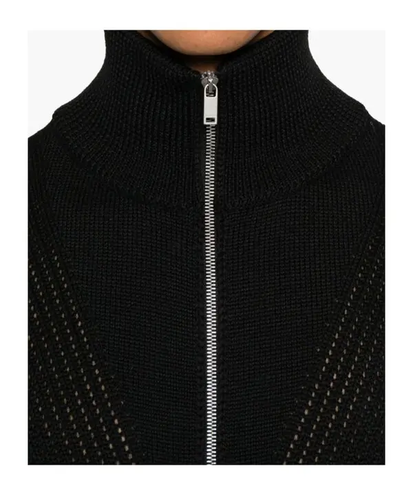 JIL SANDER Long-sleeved Zip-up Cardigan