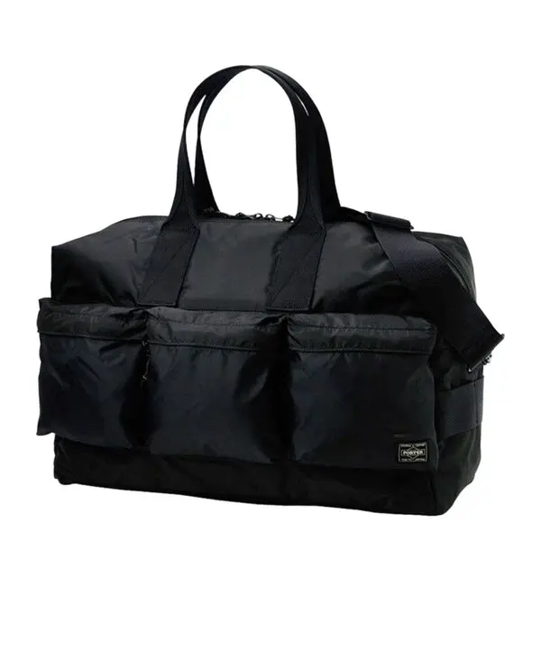 PORTER-YOSHIDA  CO Porter-yoshida & Co. Logo Travel Bag - Black