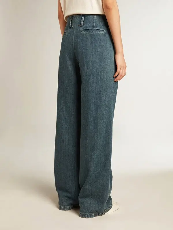 GOLDEN GOOSE Straight-leg Jeans - Blue