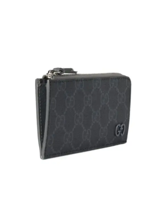 Gucci Monogrammed Zip-around Wallet